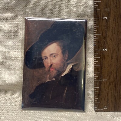 art Peter Paul Rubens - Artist Self-portrait with hat refrigerator ...