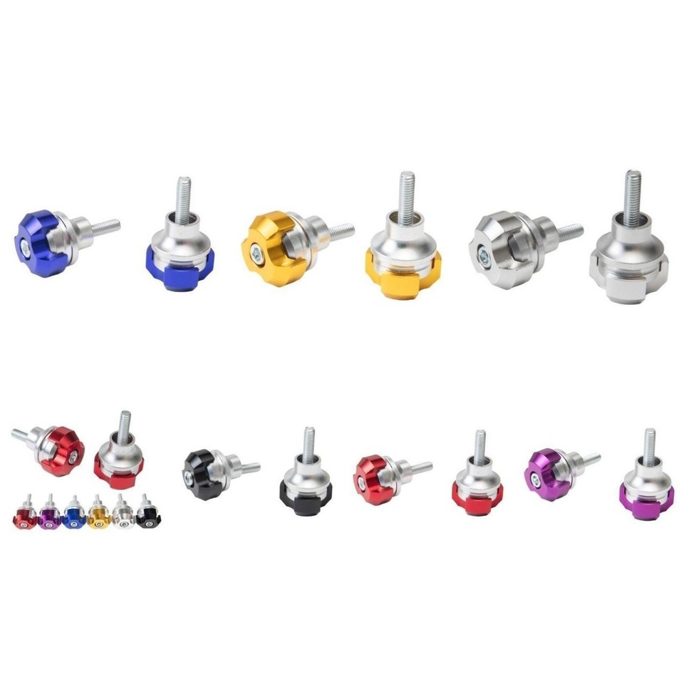 2PCS Motorcycle License Plate Bolts with Anti Oxidation Finish for ...