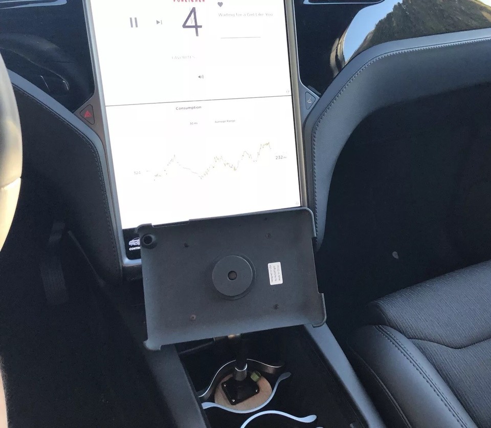 Tablet Smartphone Custom Mount - Tesla Model X S |MyGoFlight iPhone ...