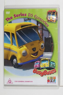 Busy Buses : Series 1 - Brian Conley Region 4 Like New In New Case Sent ...