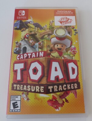 Replacement Case (NO GAME) Captain Toad Treasure Tracker Nintendo ...