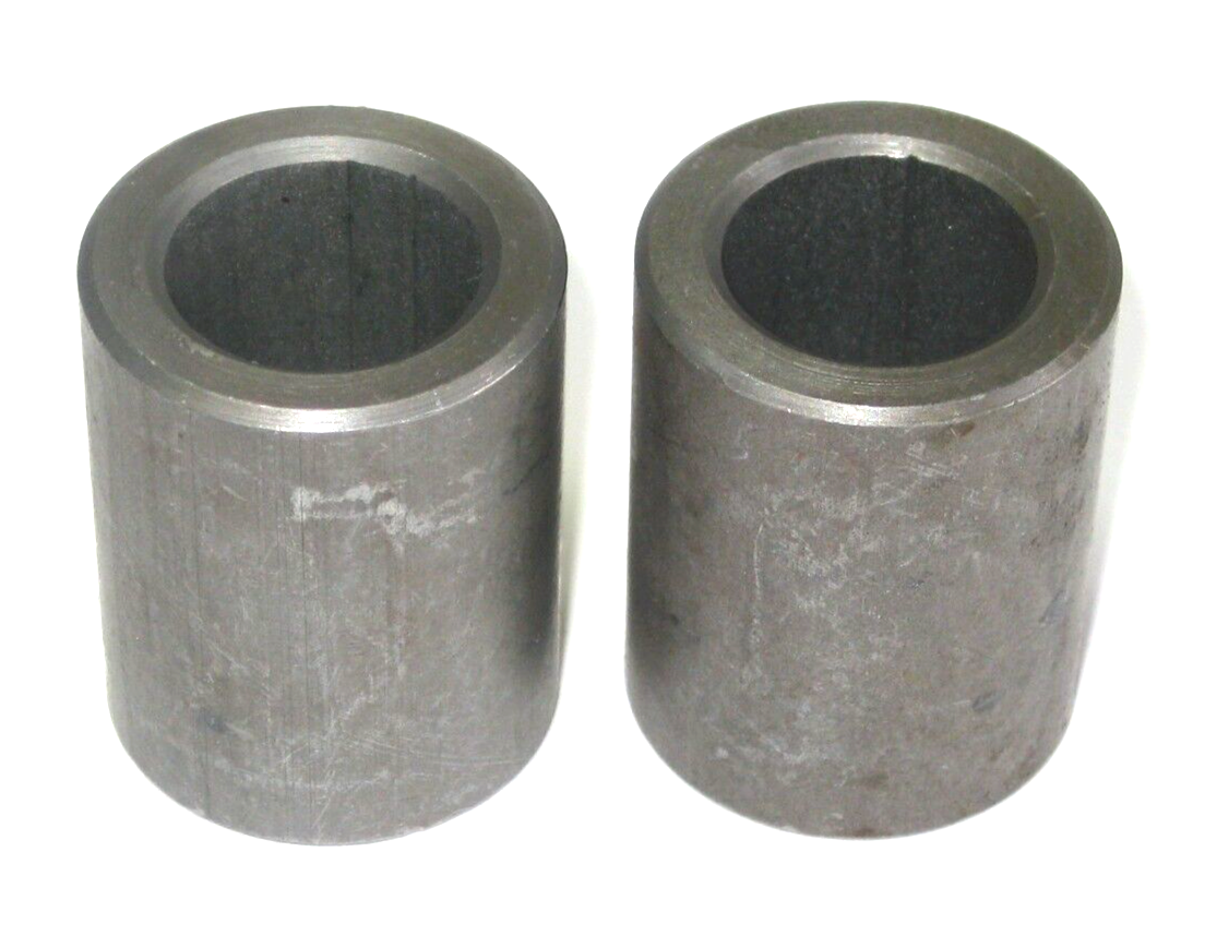 2 Steel Bushings Spacers for Mini Bikes & Go Karts. 1-3/8 Length x 5/8 ...