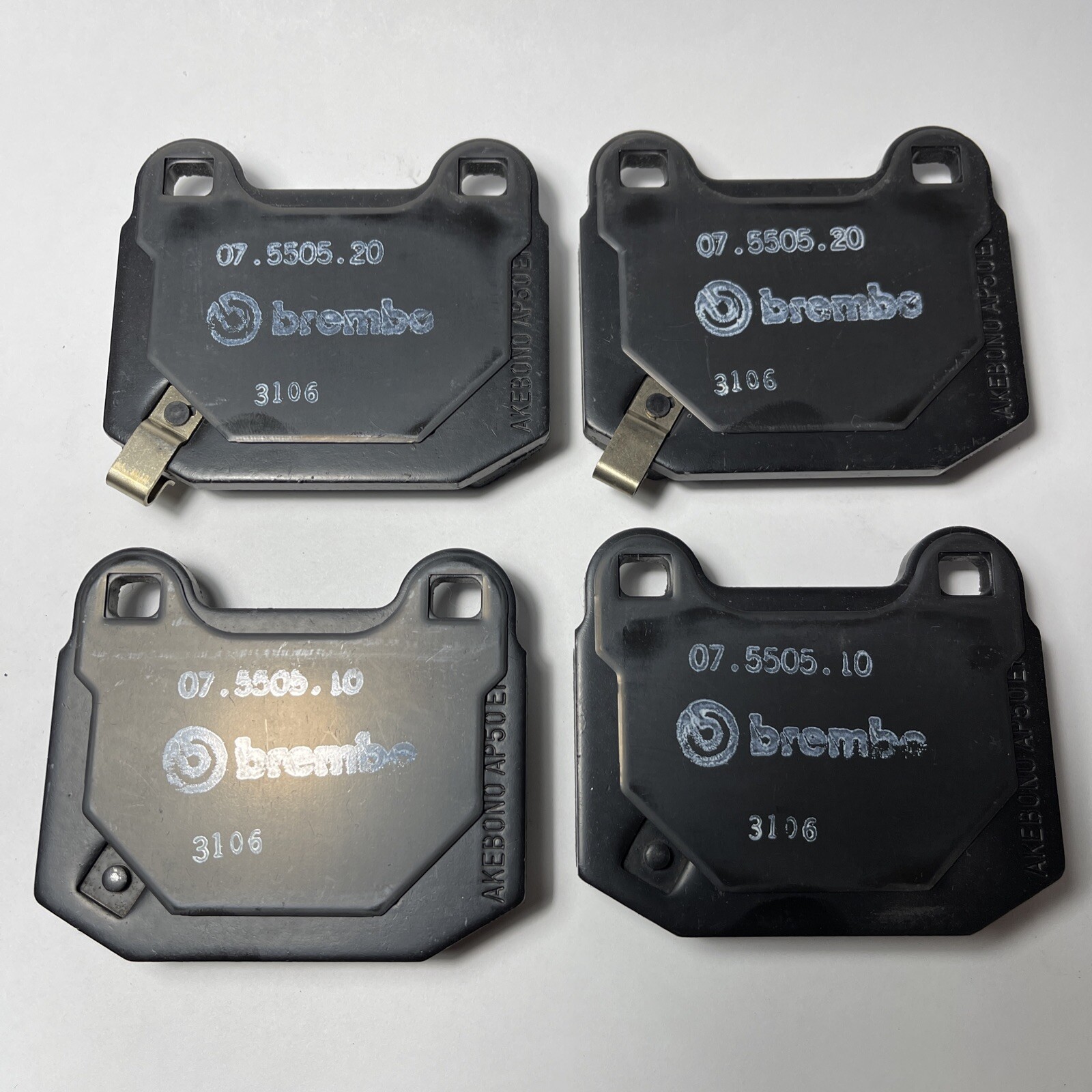 OEM NISSAN 4406012U87 PADS KIT DISK BRAKE REAR 44060-12U87 for sale ...