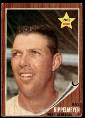 1962 Topps Baseball #271 Ray Rippelmeyer Washington Senators Rookie RC ...