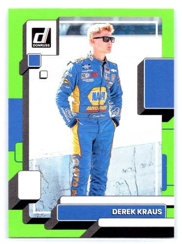 2023 Panini Donruss Racing #90 Derek Kraus Green Parallel | eBay