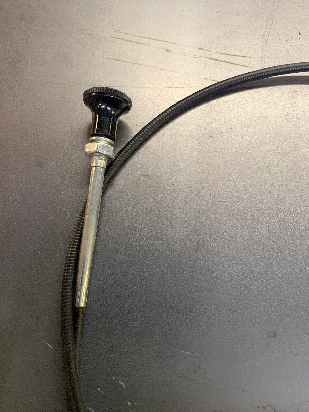 CHOKE/THROTTLE CABLE WITH LOOP ON OPPOSITE END 60inches Long | eBay