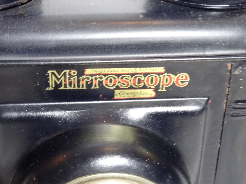 ANTIQUE MIRROSCOPE CLEVELAND MAGIC LANTERN POST CARD PROJECTOR | eBay