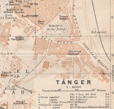 1900-Now - Map Of Morocco
