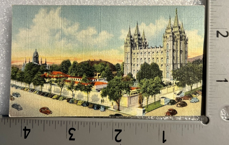 Church Of Jesus Christ Of Latter Day Saints Linen Card Vintage Articles ...