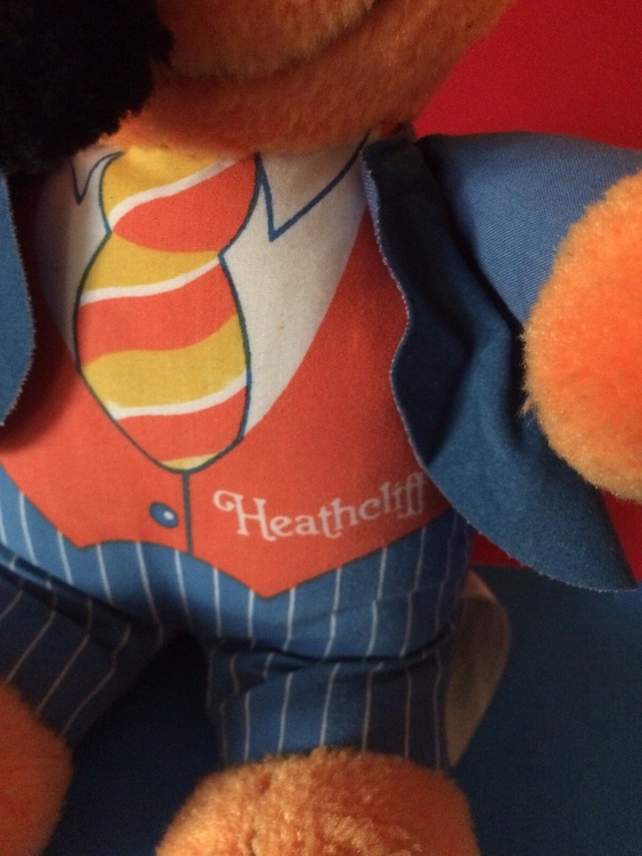 Vintage 1981 Knickerbocker 12" HEATHCLIFF THE CAT Plush GUC | eBay