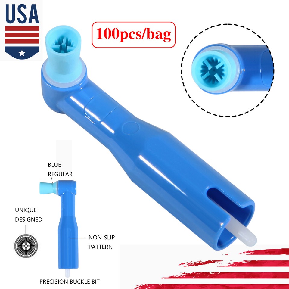 Dental Cordless Hygiene Prophy Handpiece Wireless/100 disposable prophy ...