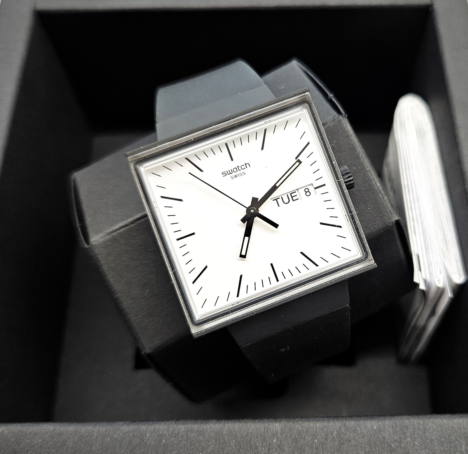 Swatch Watch What if ... Black Wat If ... Black? So34b700 black for ...