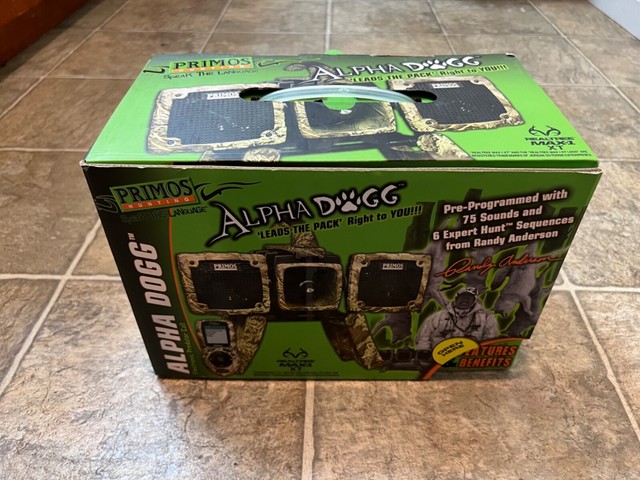 PRIMOS ALPHA DOGG ELECTRONIC PREDATOR CALL for sale online | eBay