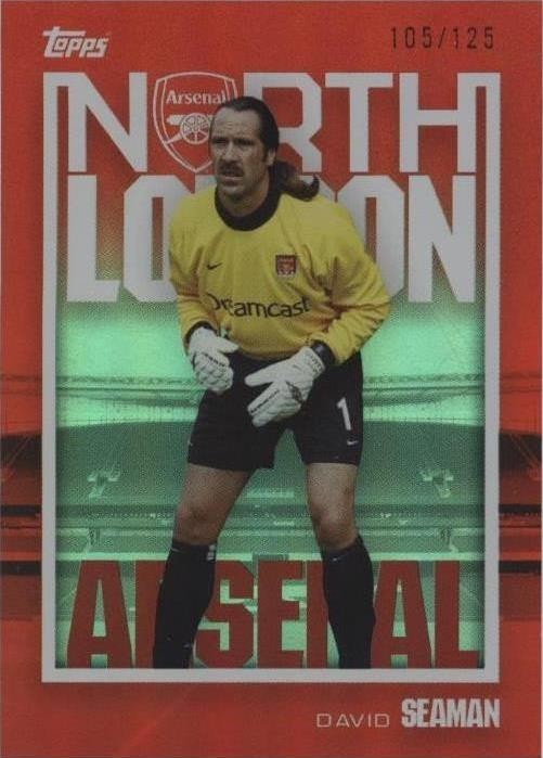 2023-24 Topps Arsenal FC Team Set - North London Forever David Seaman ...