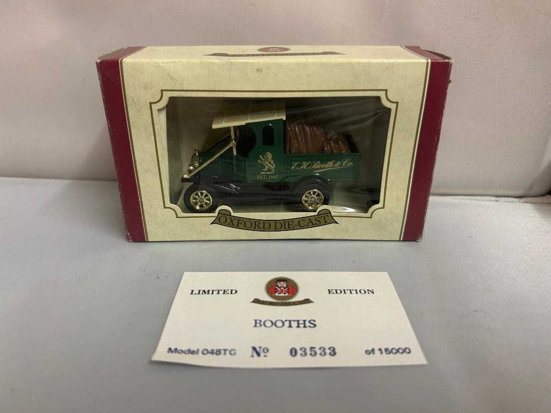 OXFORD DIECAST MODEL VAN "E H BOOTH & CO EST 1847" LIMITED EDITION ...