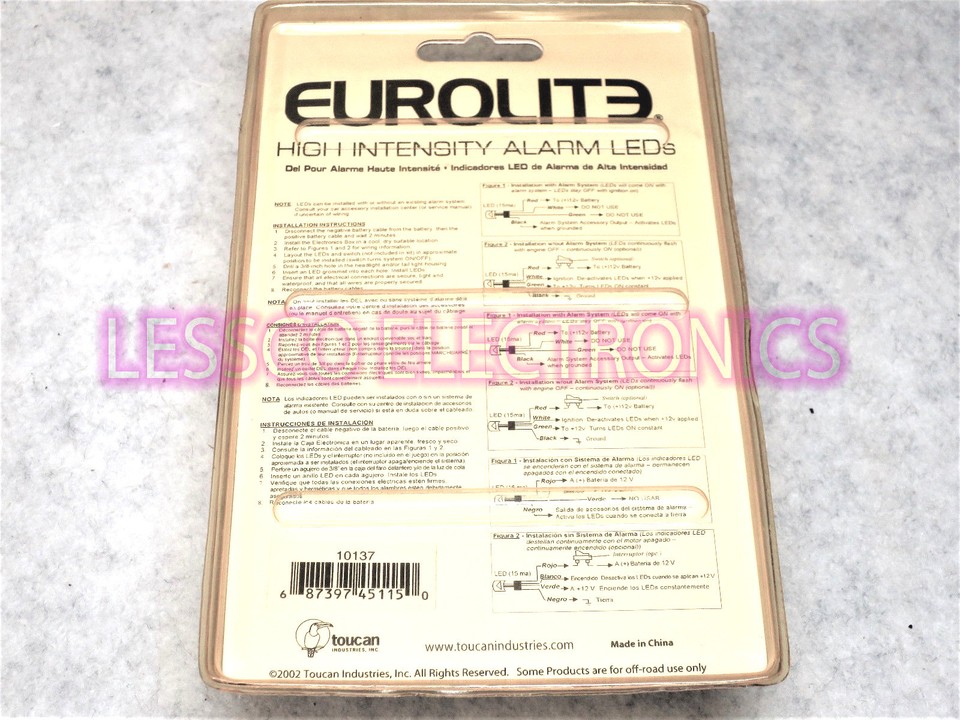 Eurolite Euro Green Headlight Alarm LED Flasher Kit 10137 | eBay