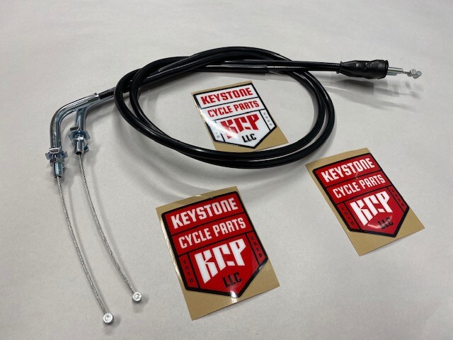 Honda CRF110 CRF 110 EFI Extended Throttle Cable Set +5" Long TB Parts ...