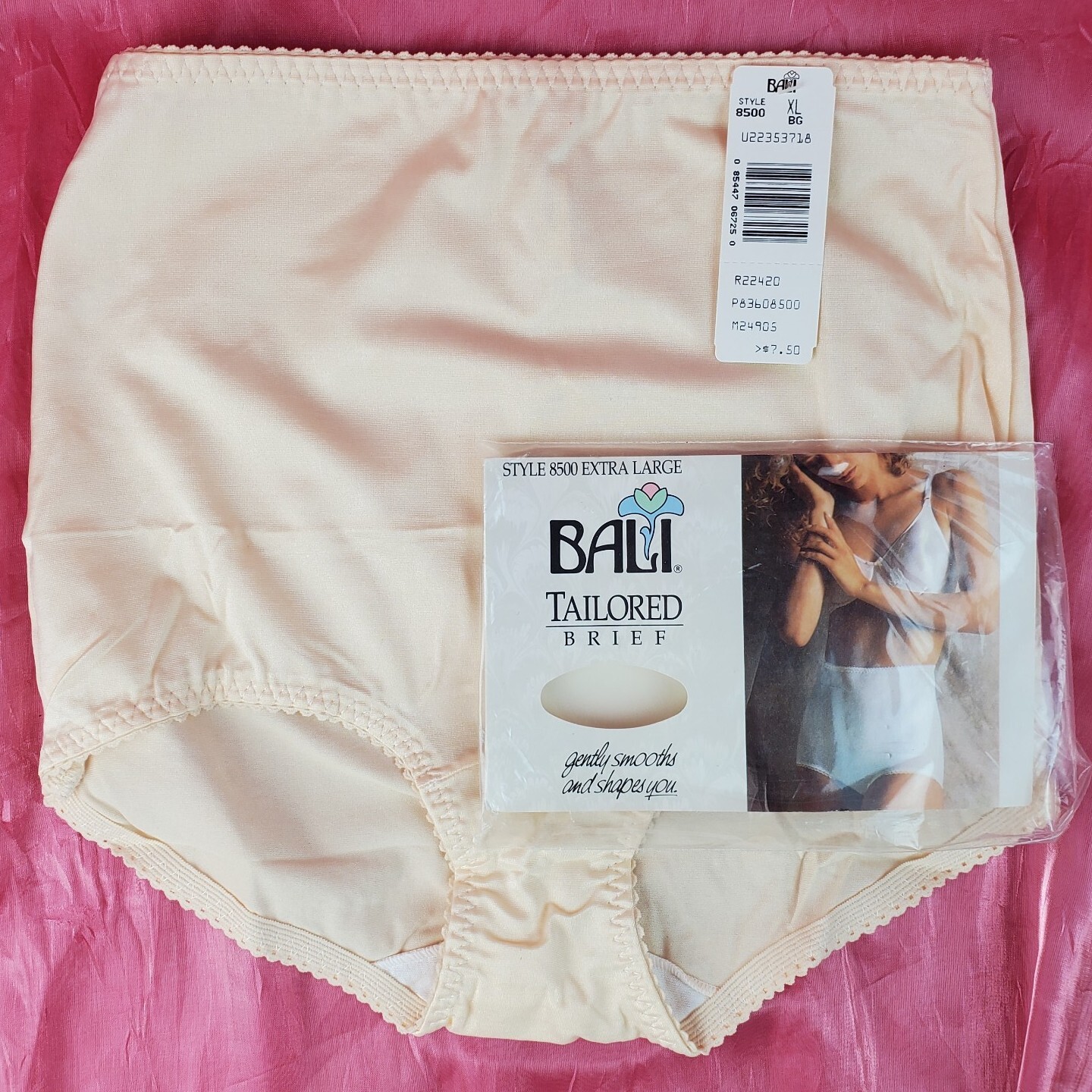 1980s Bali Panties Satin Brief Shaper Something Else Sissy XL 31/32 ...