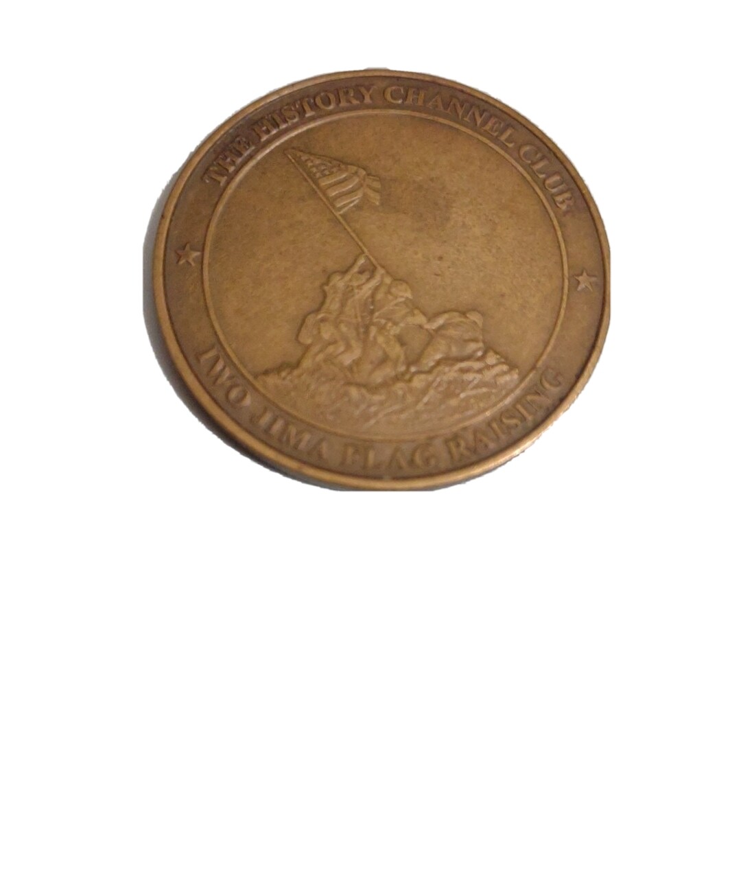 The History Channel Club Coin: Iwo Jima Flag Raising Collectible Coin ...