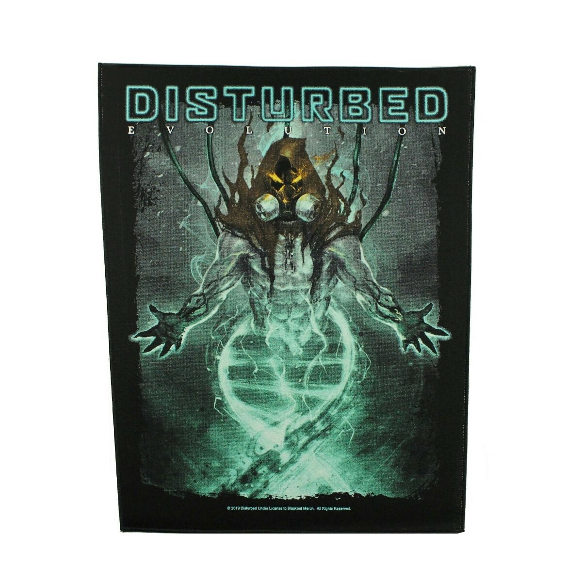 XLG Disturbed Evolution Back Patch Alternative Heavy Metal Band Sew On ...