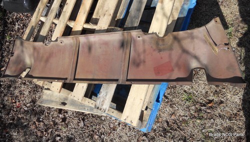 NOS MoPar 1970-1972 Plymouth Barracuda AAR Rear Lower Valance Panel pn ...