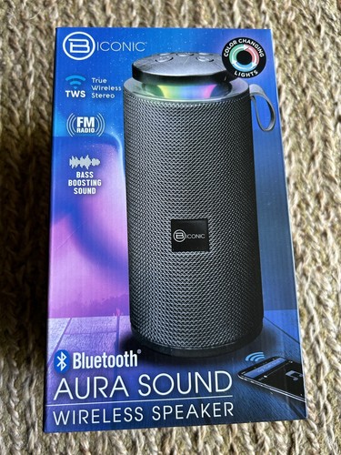Biconic Aura Sound Wireless Bluetooth Speaker w/FM Radio. | eBay