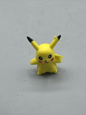 Vintage RL Pokemon Pikachu 1" Mini Figure Anime Gumball Figure Rare | eBay