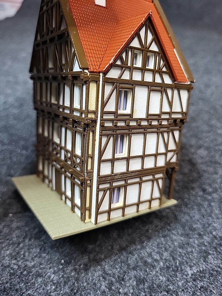 N SCALE VOLLMER #19521 3-STORY EUROPEAN - German Town House w/ Shop | eBay
