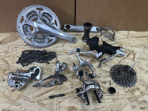 Shimano Dura-Ace 7700/7800 9 Spd Groupset 50/39/30 Triple w/105 172.5 ...