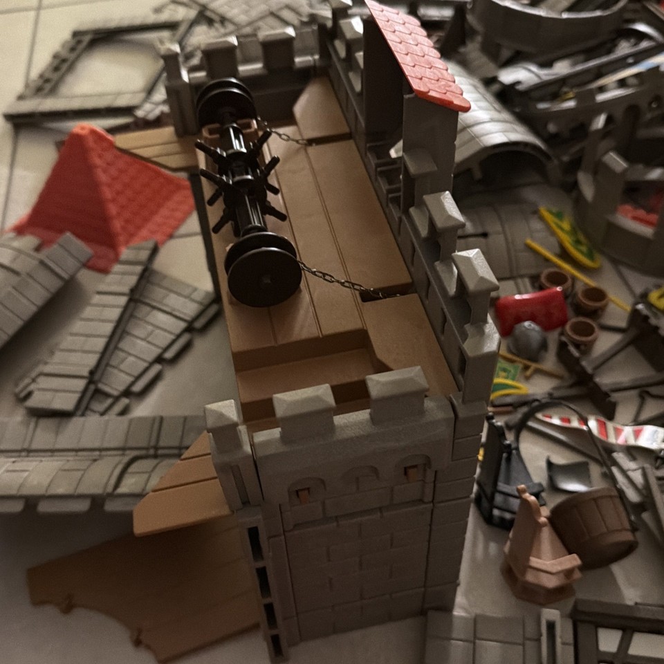 Vintage Playmobil Medieval Castle Draw Bridge Gate for 3666 Plus Parts ...