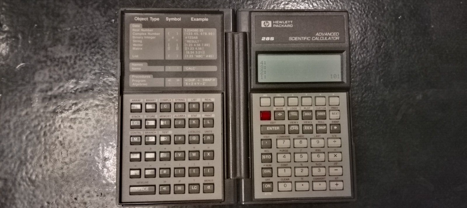 Hewlett Packard Advanced Scientific Calculator HP-28S Works Includes ...