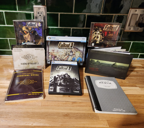 Fallout 1, 2, & 3 For Windows PC Tested & Works Manuals, Collectors ...