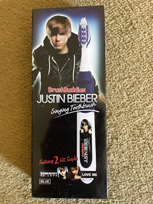 Justin Bieber Brush Buddies Singing Toothbrush Somebody To Love & Love ...
