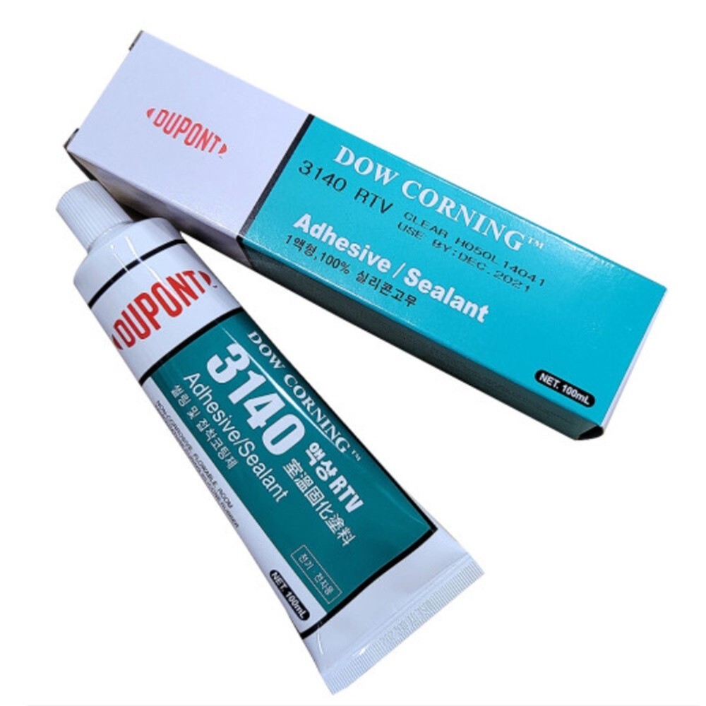 Dow Chemical Dowsil Adhesive Sealant 3140 RTV 100ml + Track | eBay