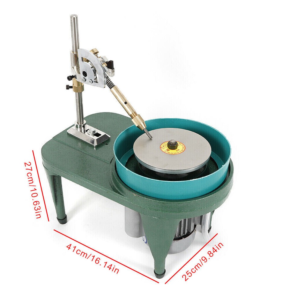 Gemstone Flat Grinder Jewelry Gem Faceting Polisher Grinding Machine ...
