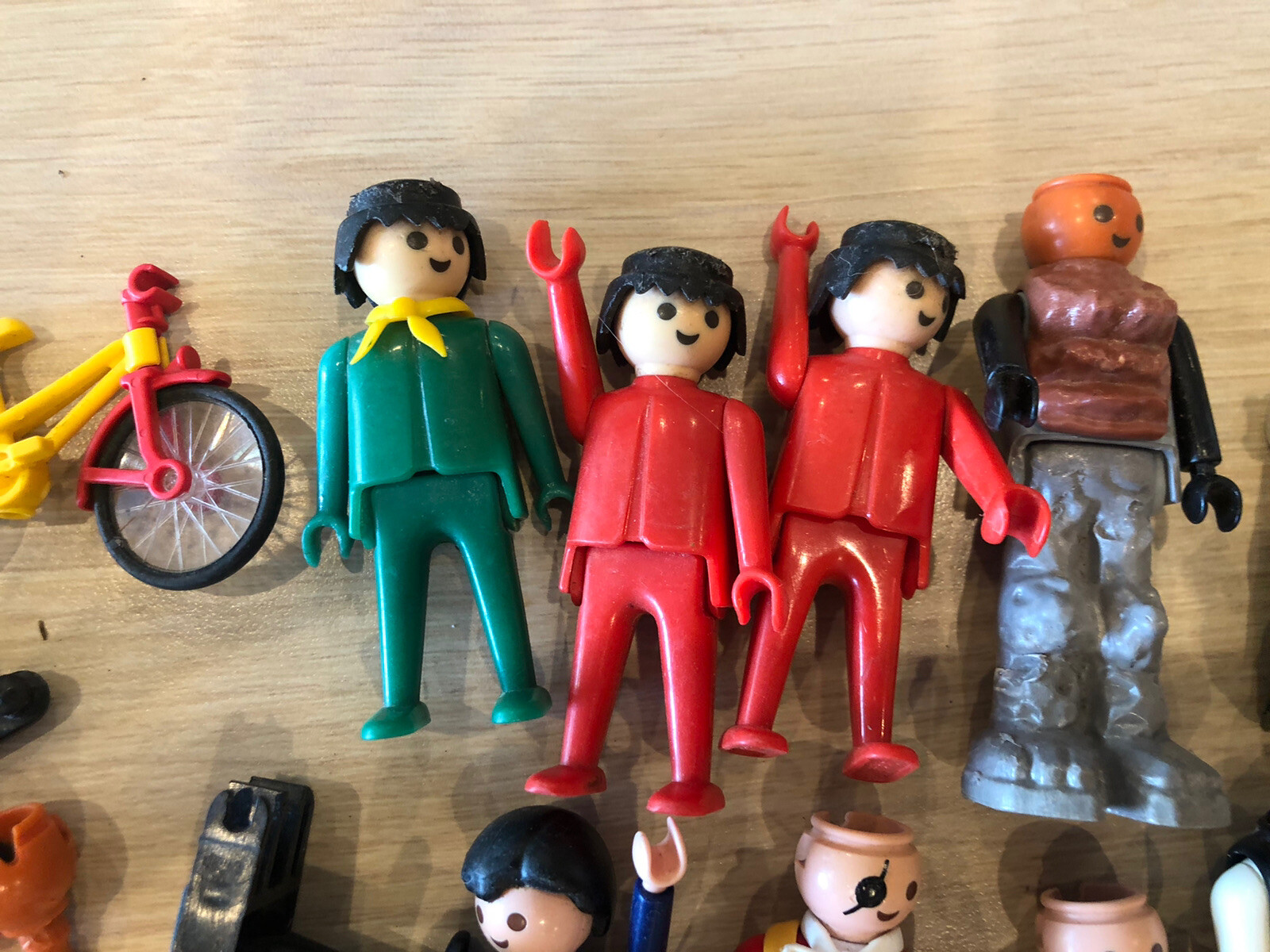 Vintage Lot 1974 1976 Playmobile GeoBra Figures Horse Cow Spare Parts ...