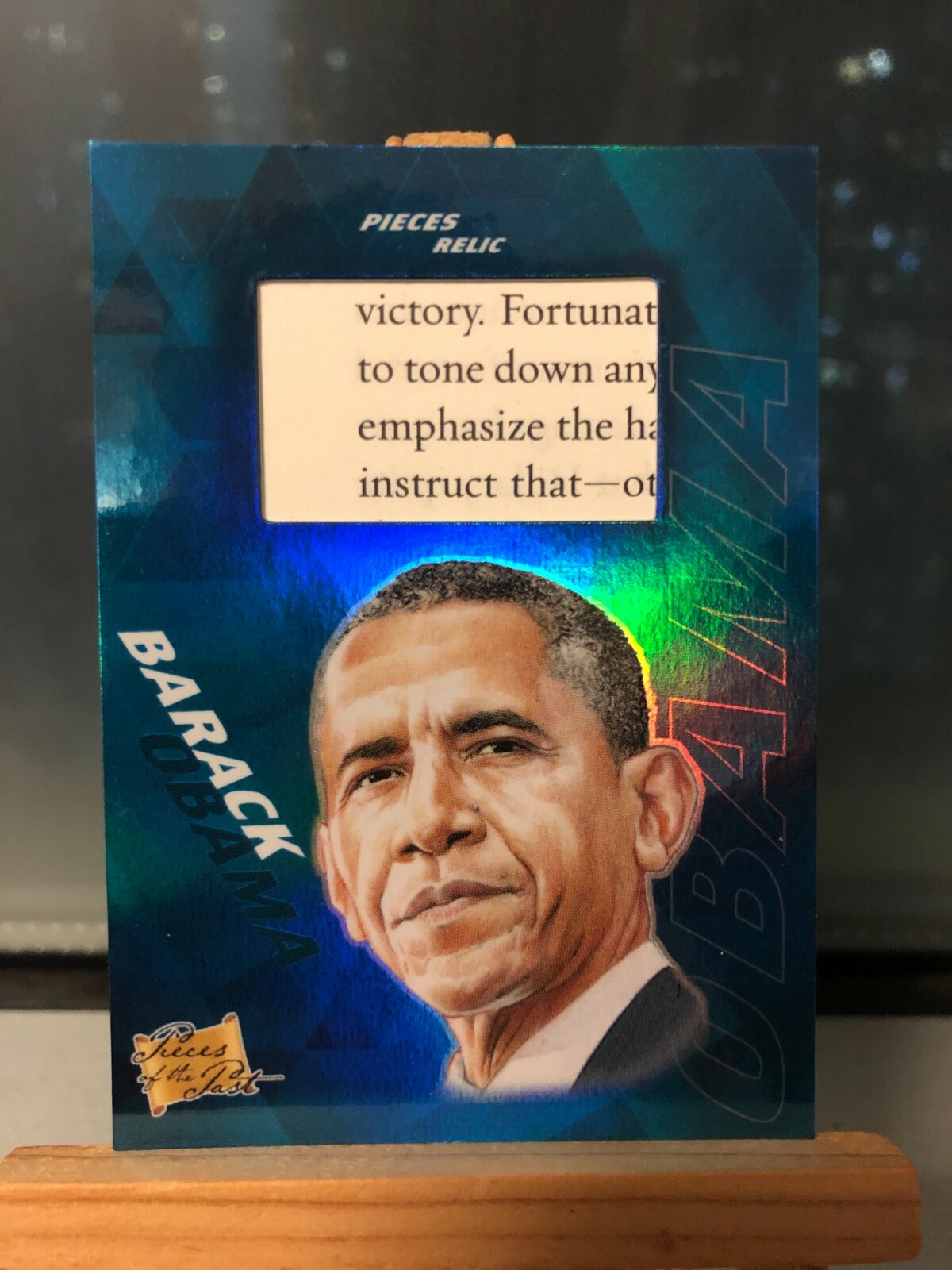 2021 Super Break Pieces of the Past Historical Edition Barack Obama ...