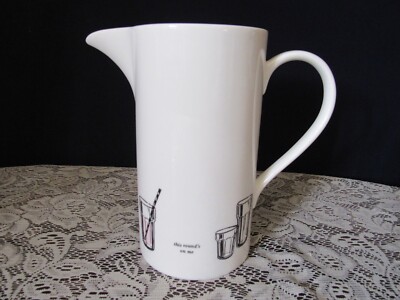 Lenox Kate Spade New York Pitcher Concord Square Cause A Stir | eBay