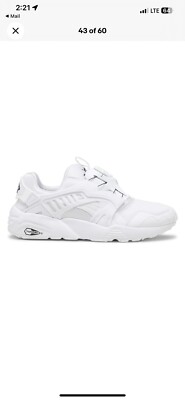 Puma Disc Blaze Auto fit Dial - Mens White Sneakers Casual Shoes ...