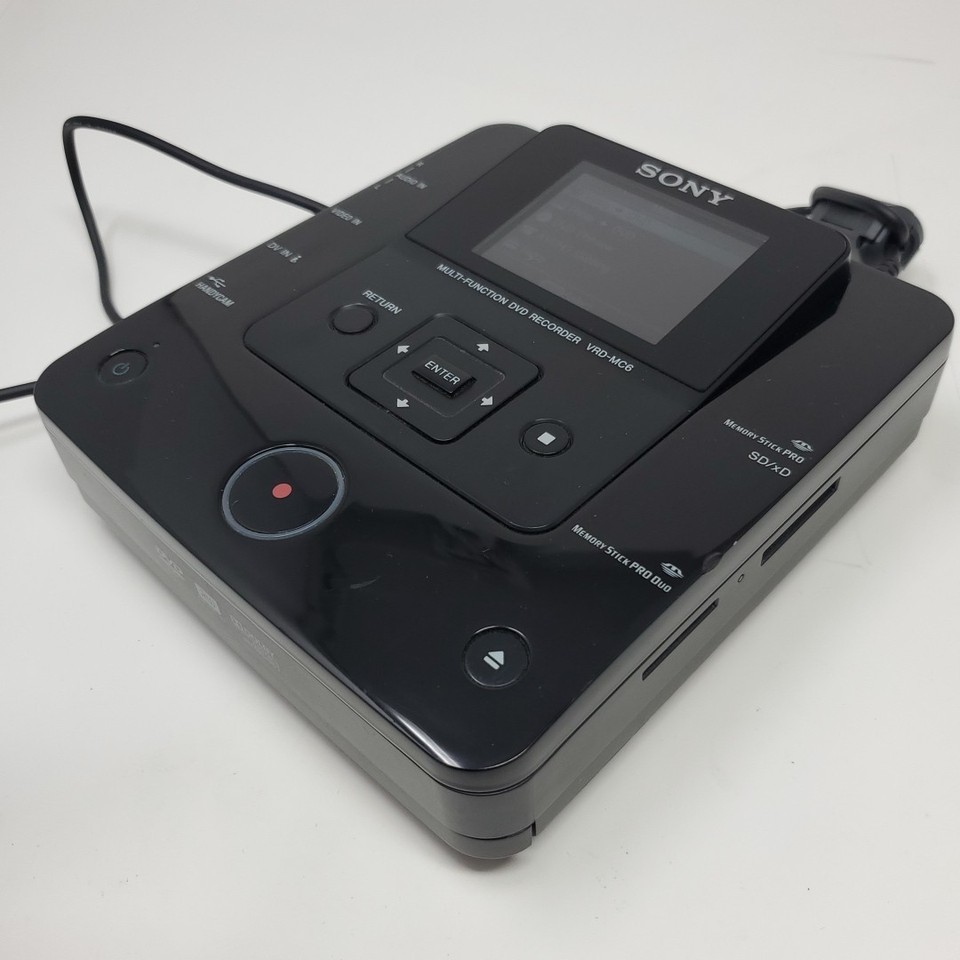 SONY VRD-MC6 DVDirect Multi-Function DVD Recorder Home Video Transfer ...