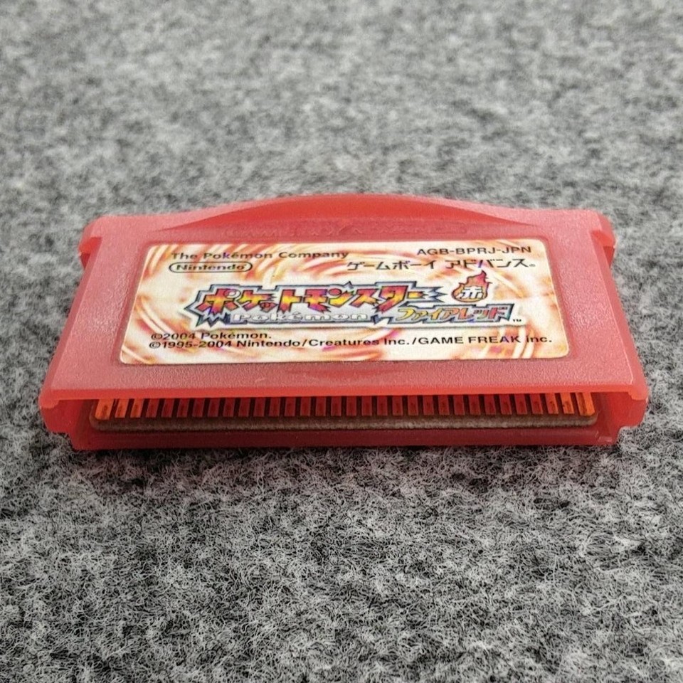 Pokemon Fire Red GBAPokemon h262_1204 | eBay