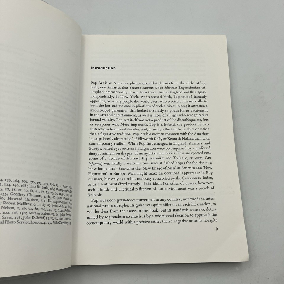 Pop Art World Of Art Lucy Lippard Paperback 1996 Art History | eBay