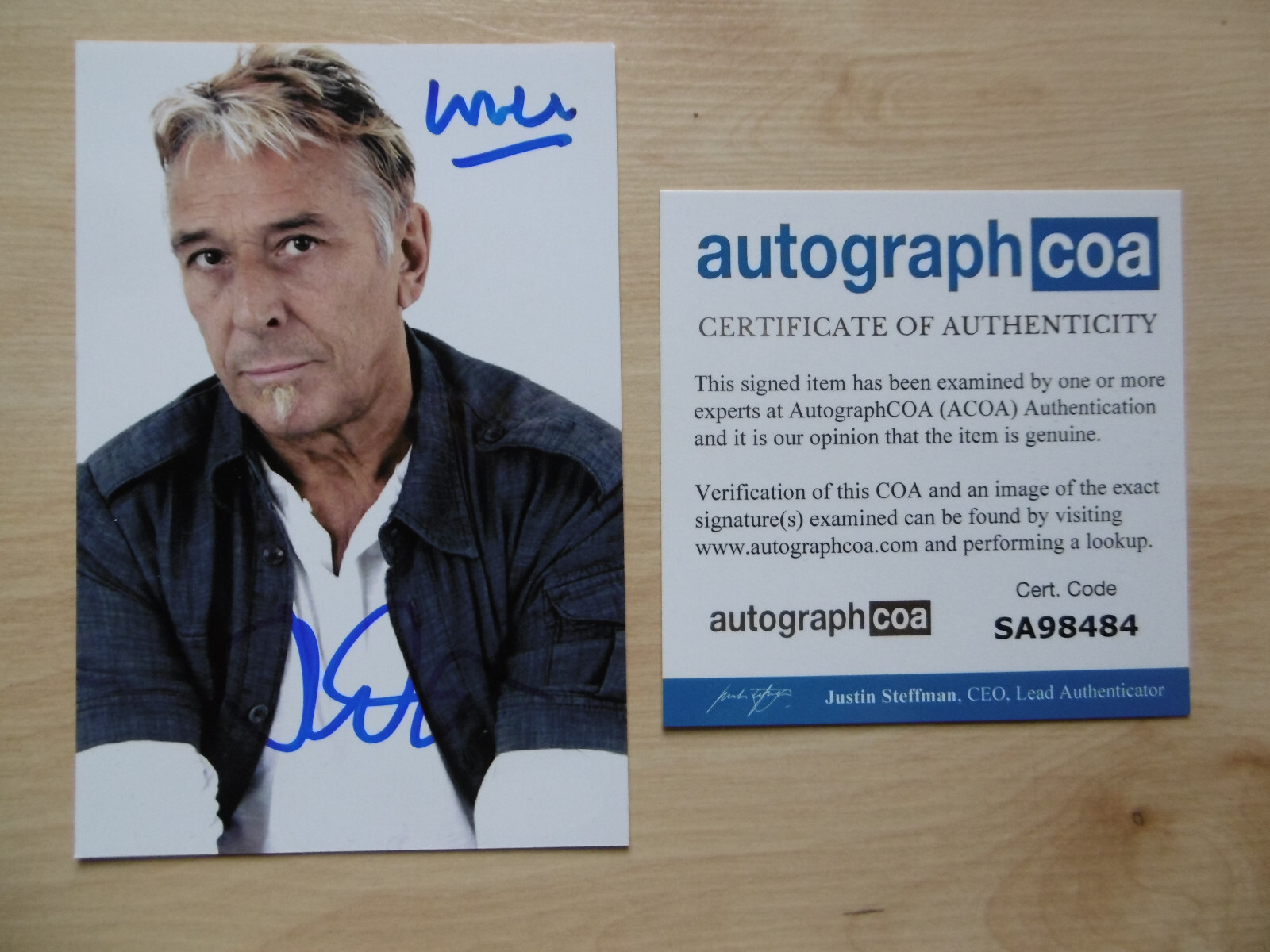 John Cale "Velvet Underground" Original Autogramm signed 10x15 cm Bild ...