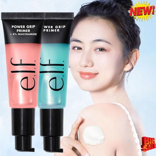 Elf Power Grip Primer Gel Based Moisturizing Facial Primer Firming Make ...