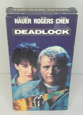 Deadlock VHS Rutger Hauer, Mimi Rogers, Joan Chen | eBay