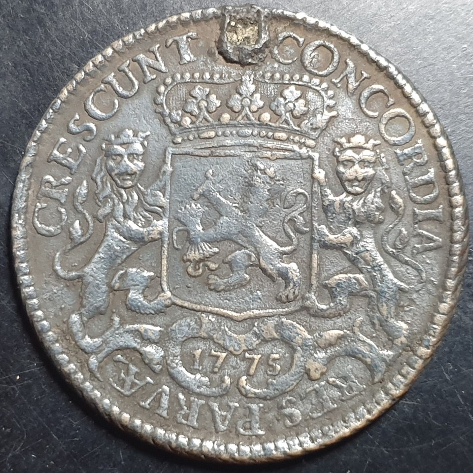 Netherlands Utrecht Half Ducaton Silver Horse Rider 1775 VF Jewelry | eBay