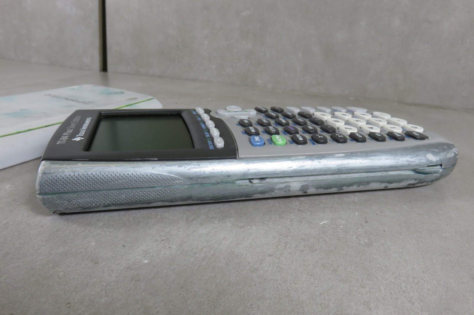 Texas Instruments TI-84 Plus Silver Edition Graphing Calculator W ...