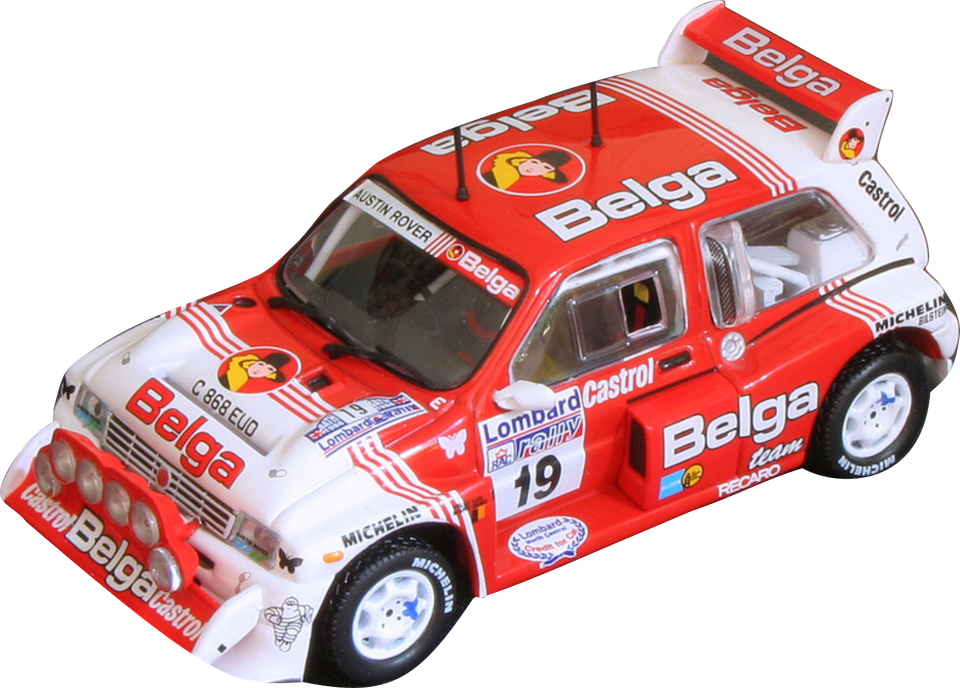 1/10 Decal Rally Set MG 6R4 Belga 1986 Tamiya TA01 TA02 TT01 | eBay