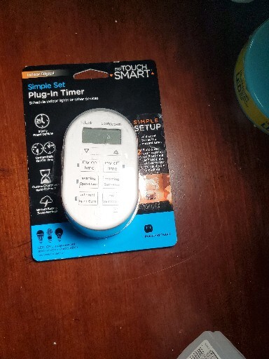 My Touch Smart By Jasco GE 26892 Indoor Simple Plug-In Digital Timer ...