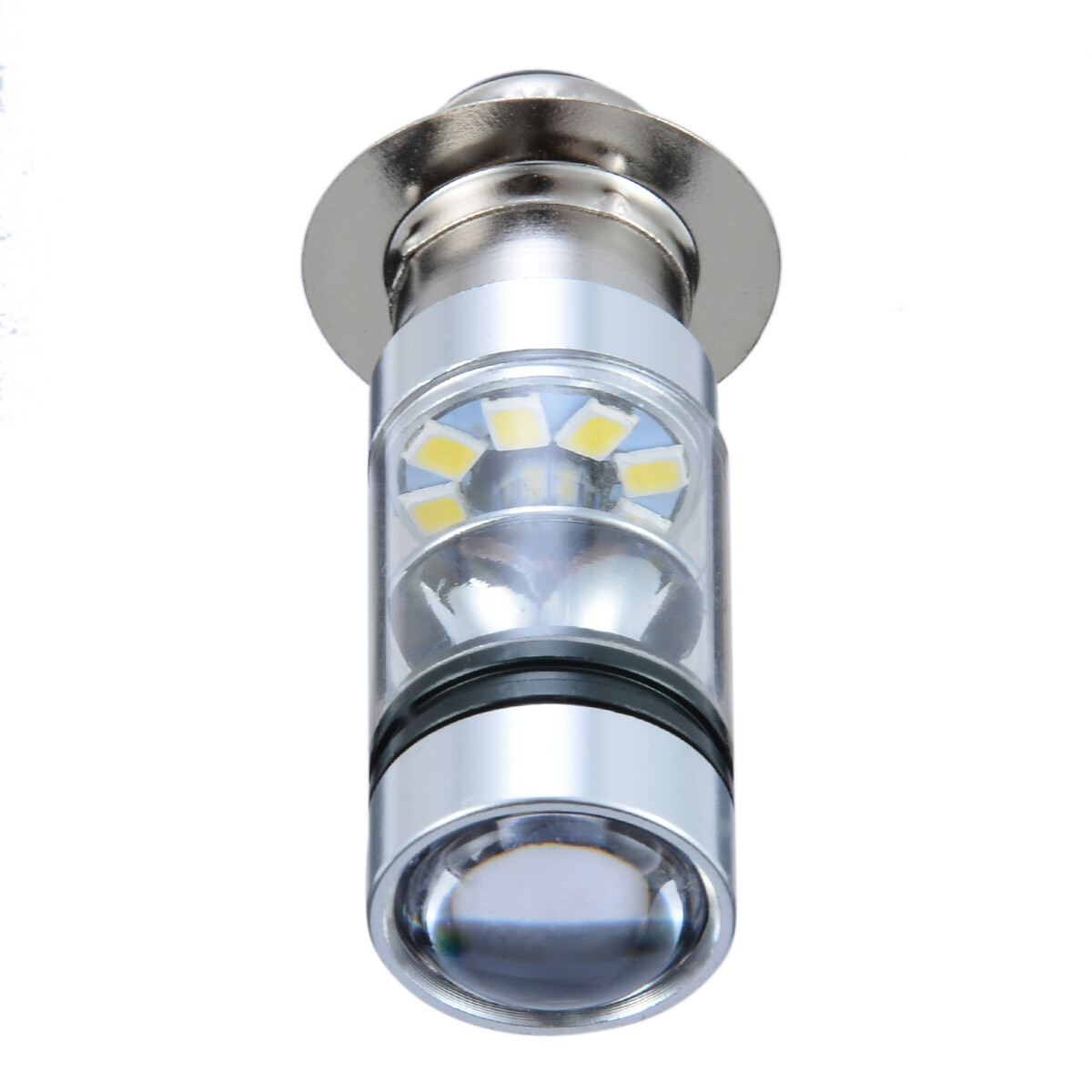 2pc HID White P15D P15D-25-1 H6M LED Projector Lens Fog Light DRL Lamp ...